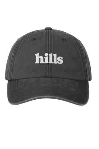 Hills Basic Cap Washed Black