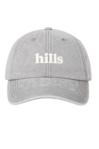Hills Basic Cap Washed Grey