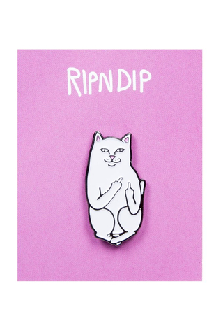 Przypinka Ripndip Lord Nermal RND1335 White
