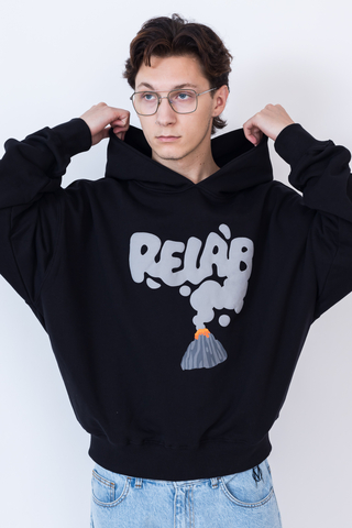Bluza Z Kapturem Relab Volcano Black