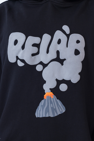 Relab Volcano Hoodie Black