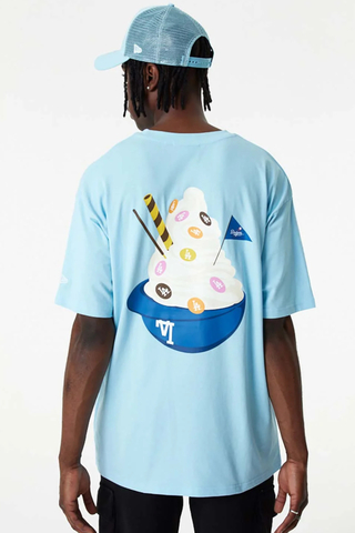 Tričko New Era LA Dodgers MLB Ice Cream Graphic Blue 60357134