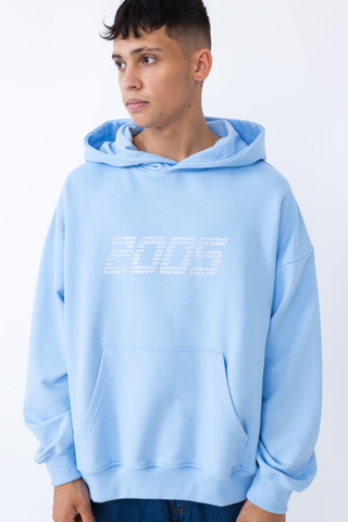 2005 Signature Hoodie Baby Blue