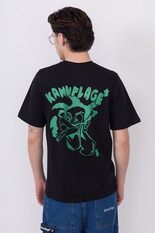 Koszulka T-shirt Kamuflage Puff Puff Pass Black