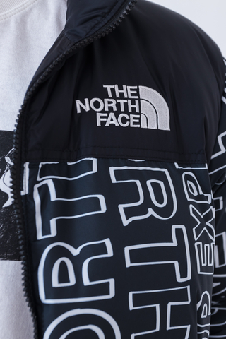 Dětská Zimní Bunda The North Face 1996 Retro Nuptse Black Marker Logo ...
