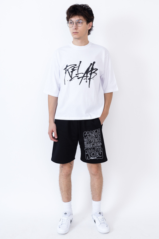 Relab Splatter T-shirt White