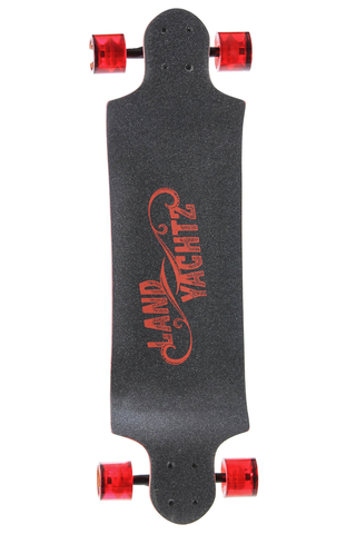 Landyachtz Switch 35 OWL Longboard Red Red