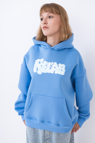 Bluza Z Kapturem Relab Clouds Blue