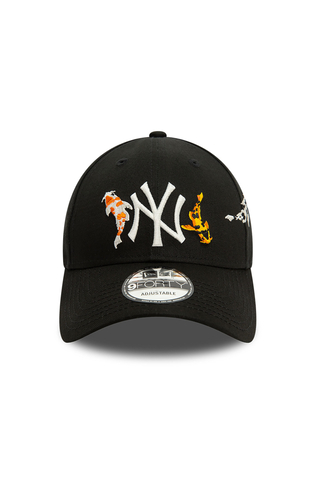 Czapka Z Daszkiem New Era New York Yankees Koi Fish 9Forty 60364482 Black