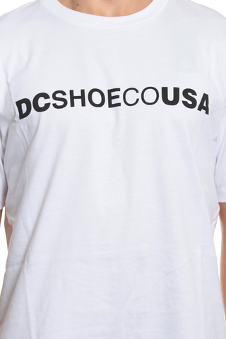 Koszulka T-shirt DC Shoes DCSHOECOUSA Tee White EDYZT03300-WBN0