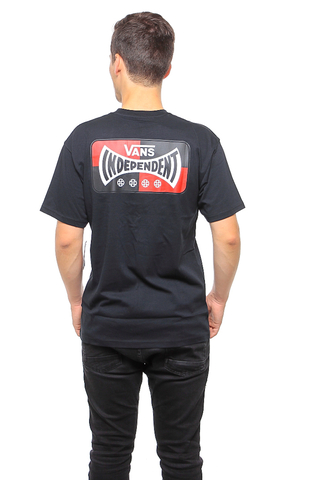 Vans X Independent Logo T-shirt VA3HRZBLK Black