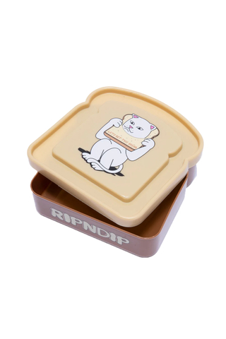 Ripndip Lets Get This Bread Sandwich Box RND9685 Brown