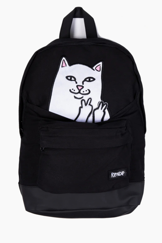 Ripndip Lord Nermal Velcro Hands Backpack RND1099P Black