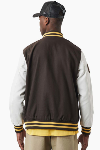 Kurtka New Era Heritage Varsity Brown 60284780