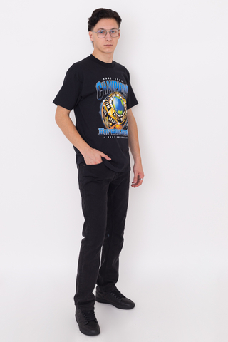 Koszulka T-shirt HUF Champions ts01813-black Black