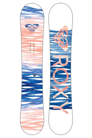 Roxy Sugar Women's Snowboard 149 19SN061 Label