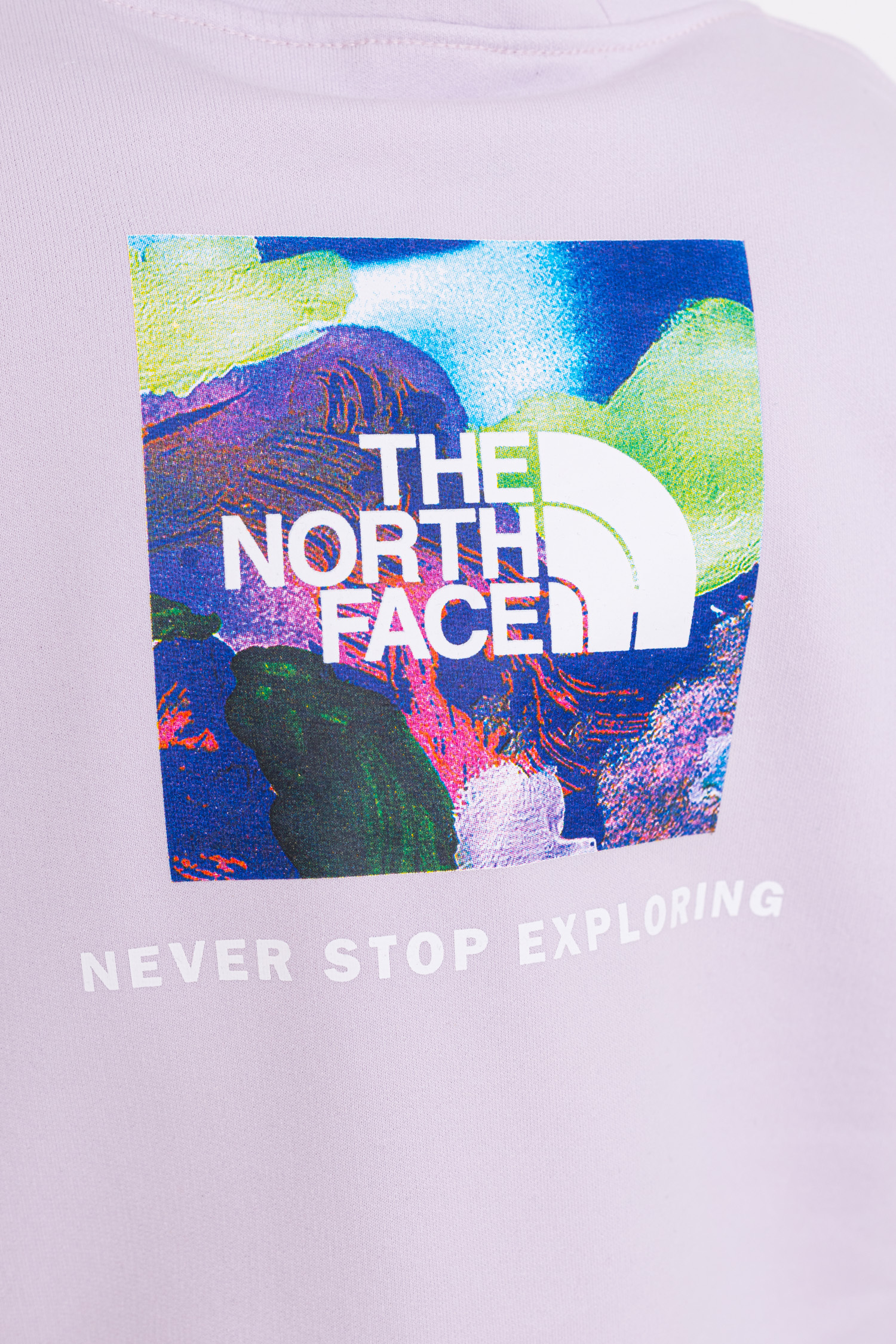 The North Face Patch Graphic Hoodie Lavender Fog NF0A7X3J6S1