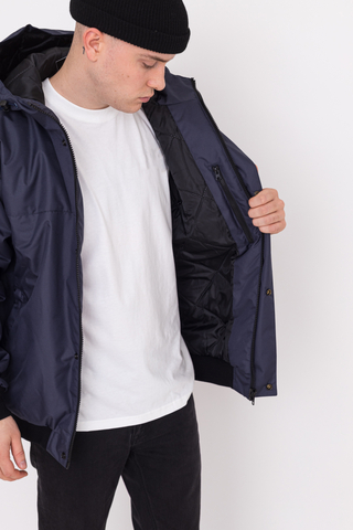 Metoda Sport Square Logo Jacket Navy Black 2