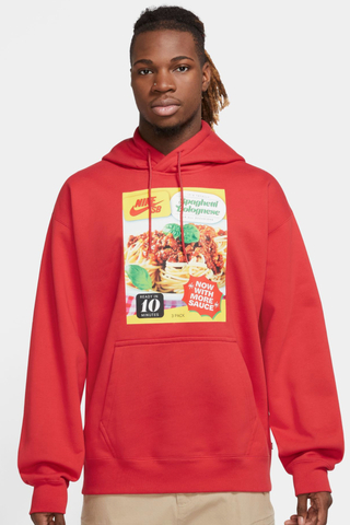 Bluza Z Kapturem Nike SB Slowburn GFX FB8572-657 Red