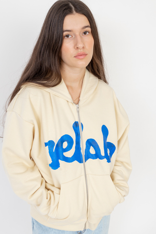 Bluza Rozpinana Relab Watermark Offwhite