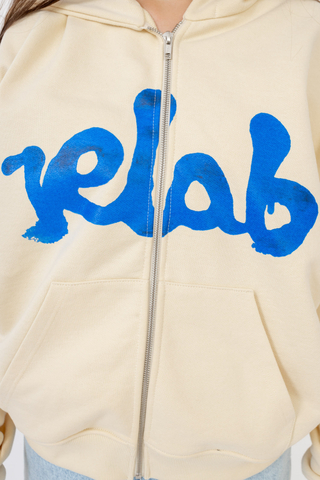 Bluza Rozpinana Relab Watermark Offwhite