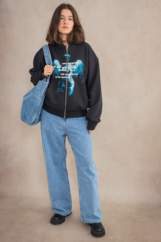 Bluza rozpinana ADMOR Celestial Spirits Black