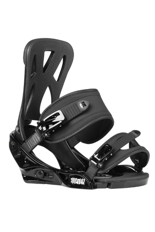 Burton Ripcord Snowboard Set 162W Black