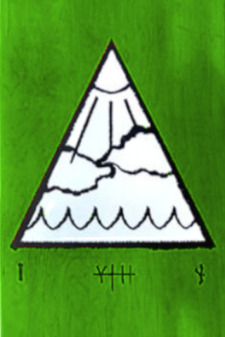 Youth Triangle Logo Deck Green