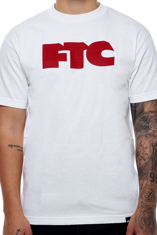 FTC Skateboarding OG Logo T-shirt White