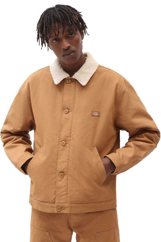Dickies Duck Chore Coat Jacket Brown DK0A4XFYC411