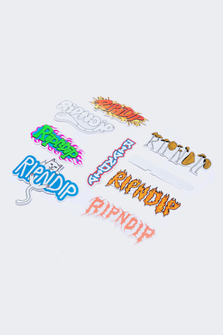 Ripndip Logo Sticker Pack RNDSTK2009 Multicolor