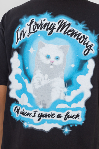 Koszulka T-shirt Ripndip In Loving Memory Black RNDHOL23170 Koszulka T-shirt Ripndip In Loving Memory Black RNDHOL23170