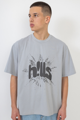 Koszulka T-shirt Hills H!LLS Light Grey